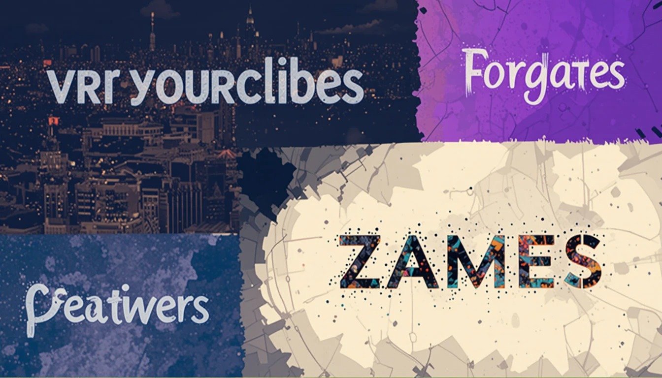 Corporate Font – Zames